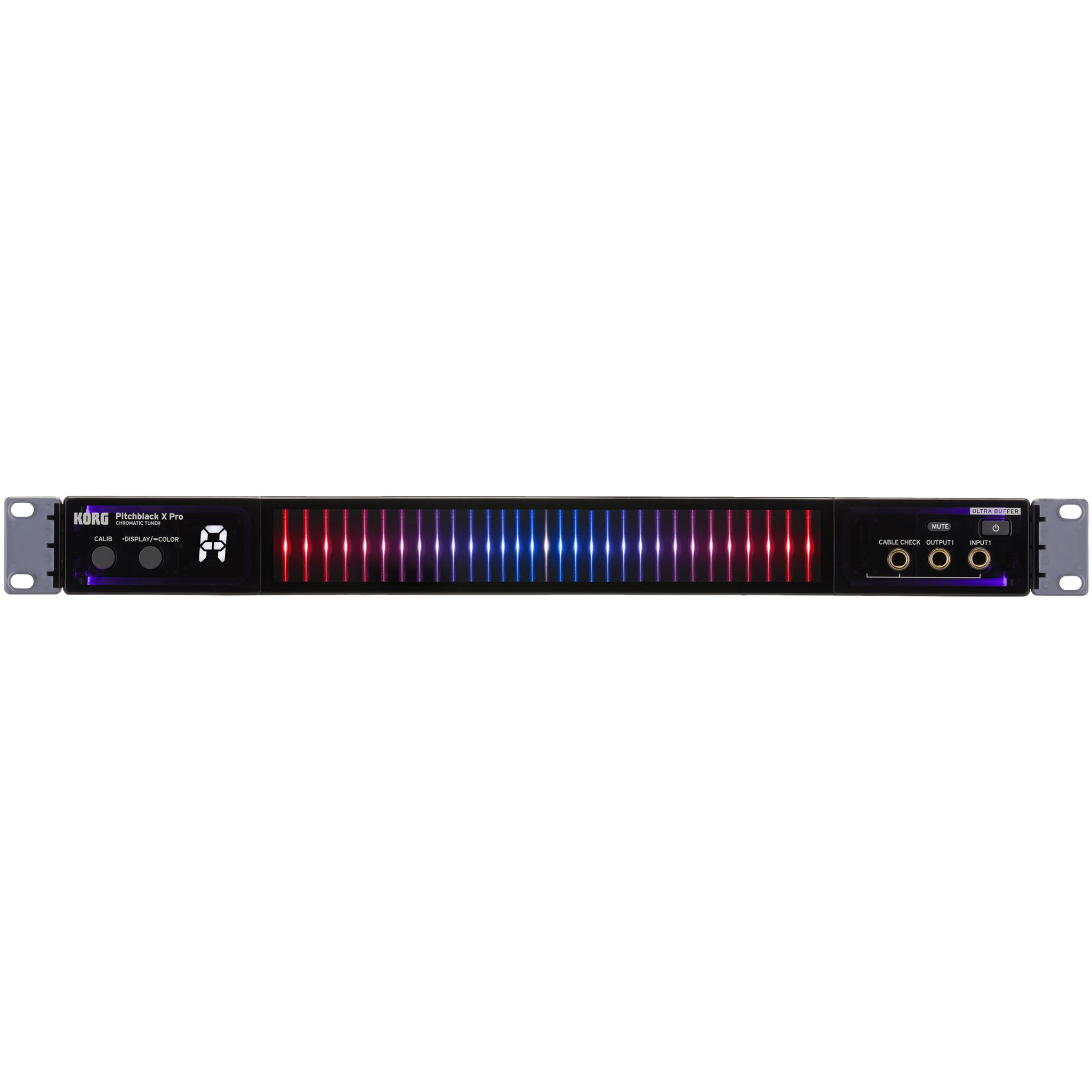 Korg Pitchblack X Pro Flagship Rack-Mounted Chromatic Tuner