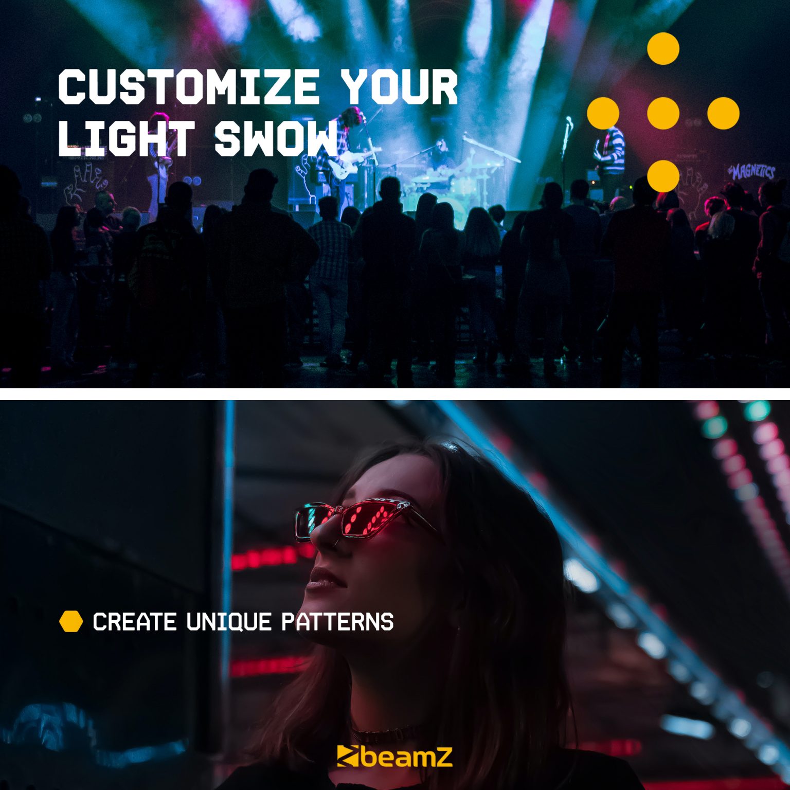 Beamz LCB288 LED Bar Wash and Strobe RGB+W