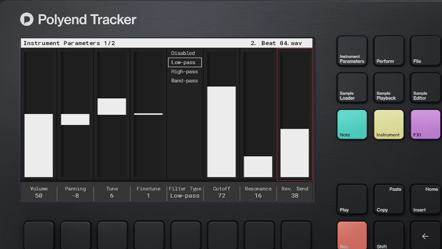 Polyend Tracker+ Standalone Music Production Audio Workstation
