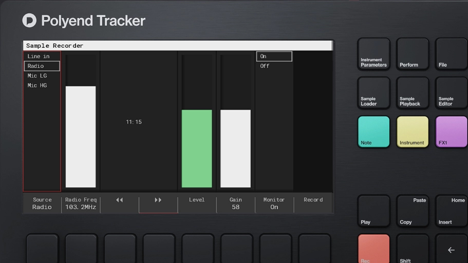 Polyend Tracker Silver Edition Standalone Audio Workstation