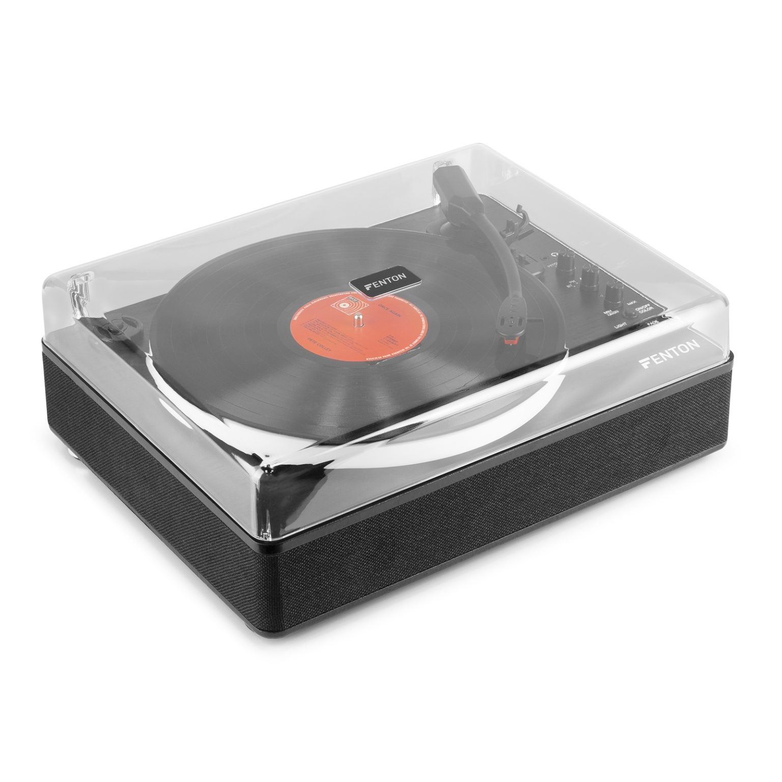 Fenton RP162LED Record Player with Coloured LED & Bluetooth