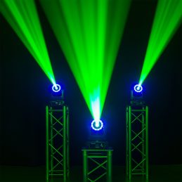 Beamz Cobra 100R Spot 100W Moving Head with Ring