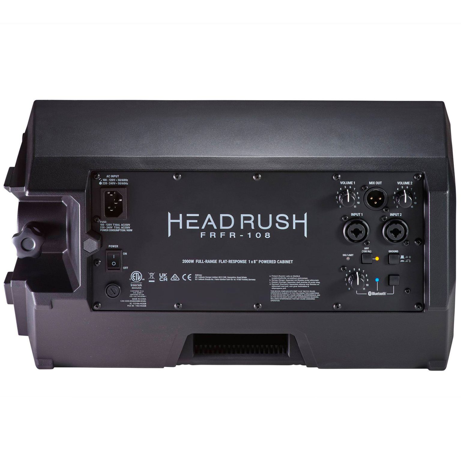 Headrush FRFR108MK2 2000W 8 Inch Powered Guitar Speaker