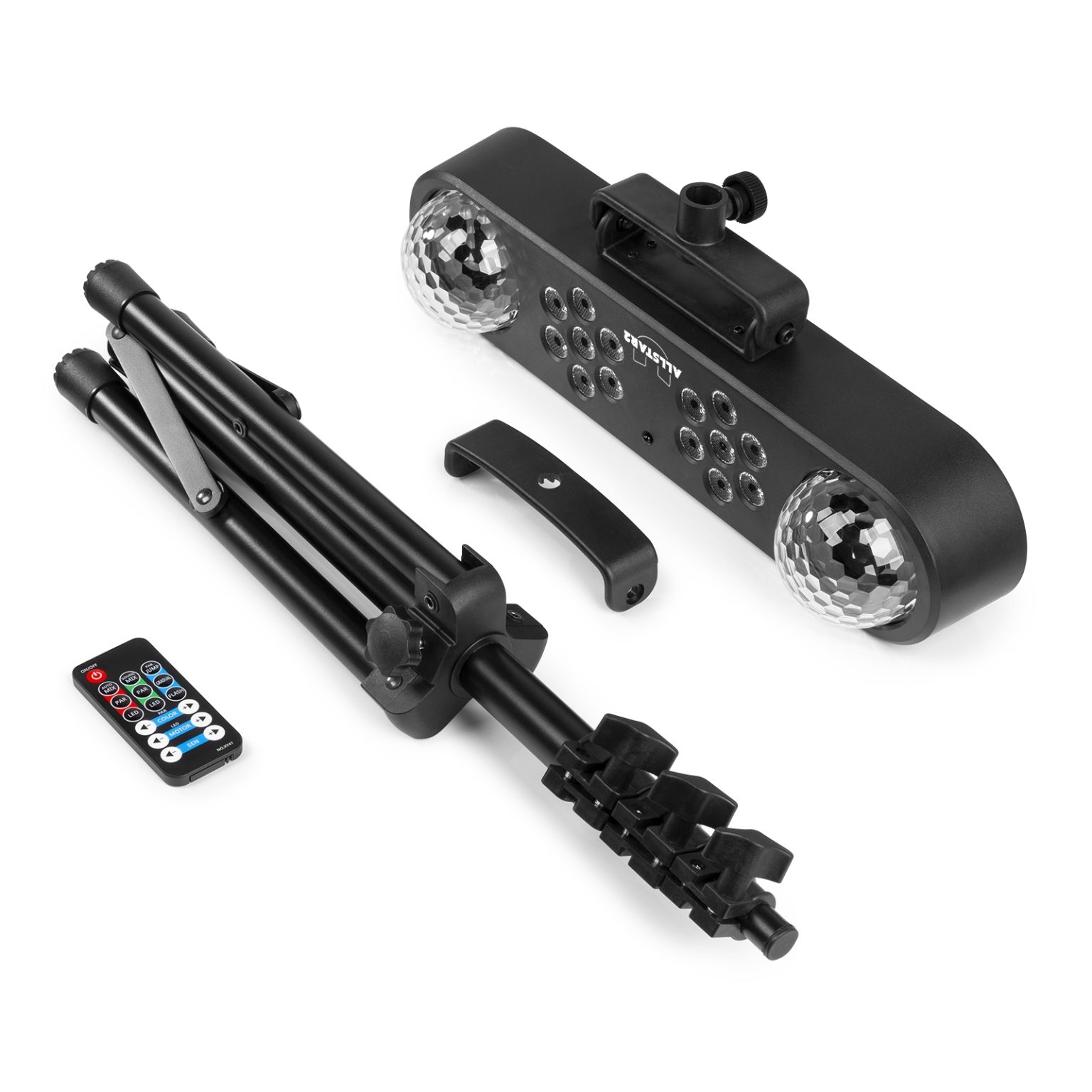 Fuzzix ALL STAR 2 LED Party Light with Stand and Remote Control