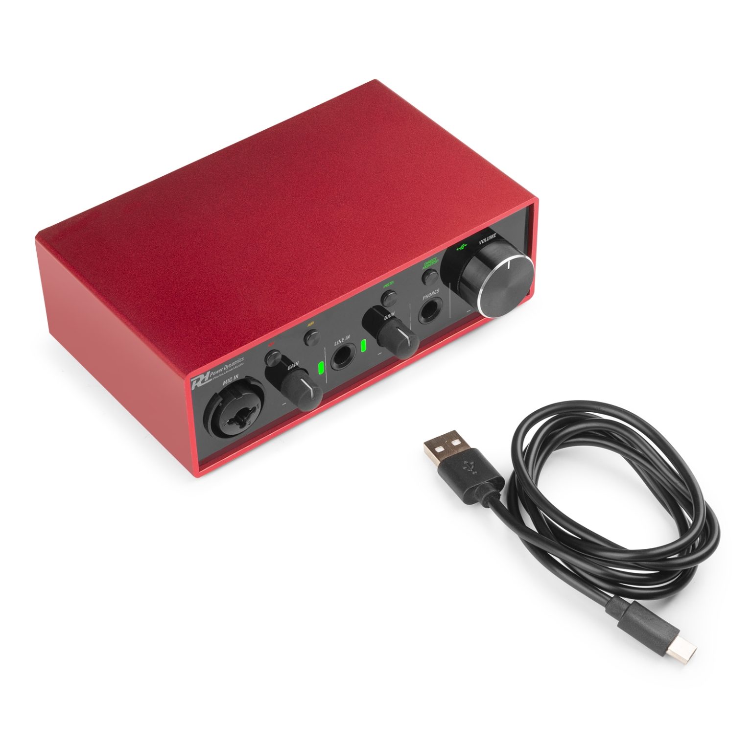 Power Dynamics PDX11 2-Channel USB-C Audio Interface