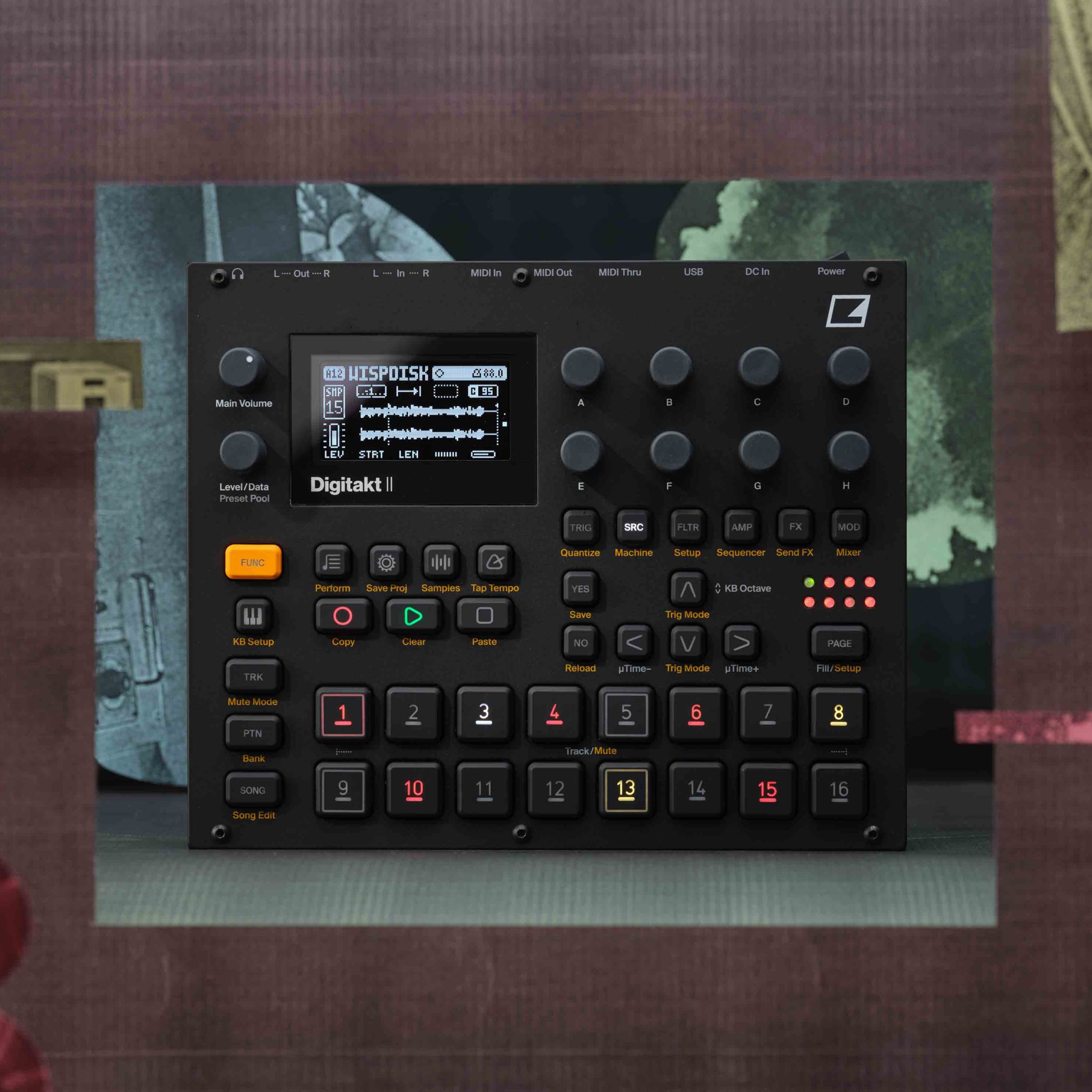 Elektron Digitakt II Digital Drum Machine and Sampler
