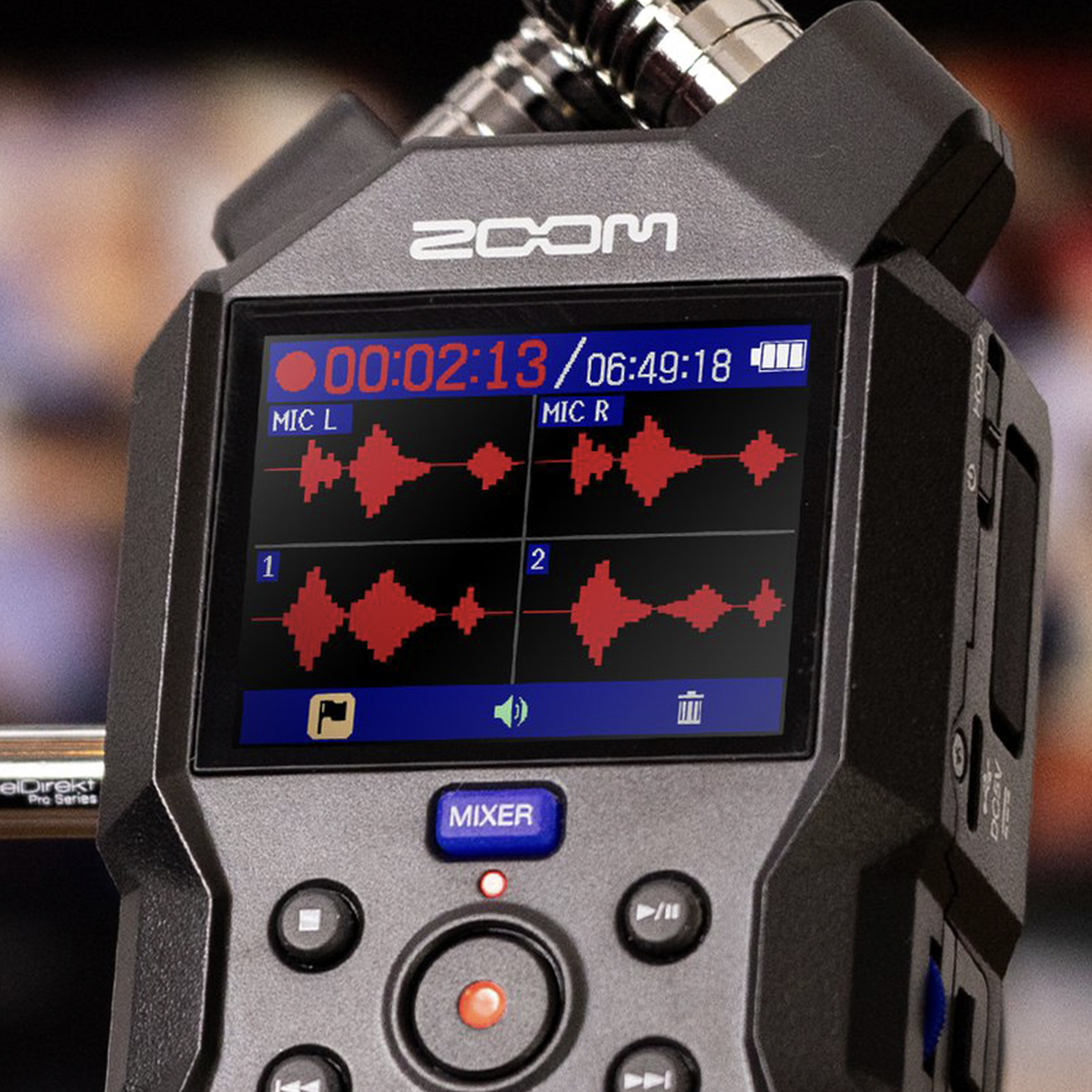 Zoom H4essential 32-Bit Float Portable Field Recorder
