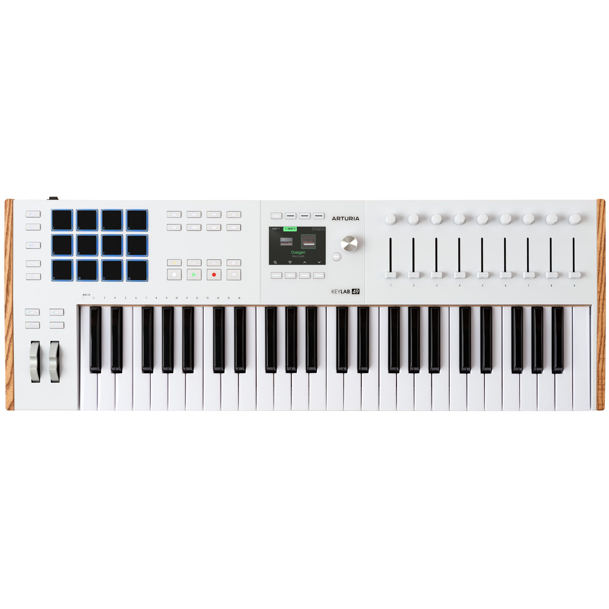 Arturia KeyLab 49 mk3 White MIDI Keyboard Controller - 49 Keys