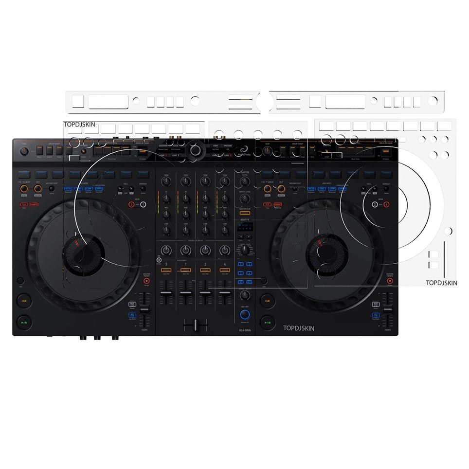 Top DJ Skin PIONEER DDJ GRV 6 DJ Skin Protector