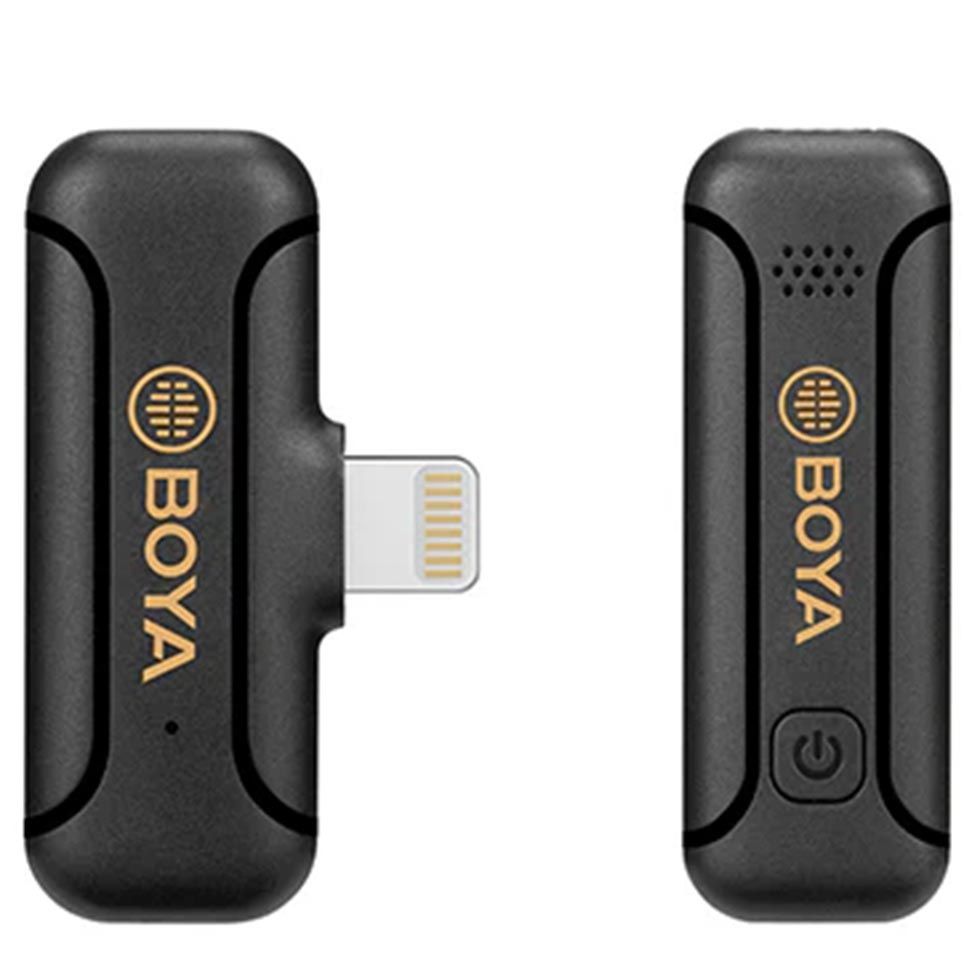 Boya BY-WM3T2-D1 2.4G Mini Wireless Microphone, iOS Devices